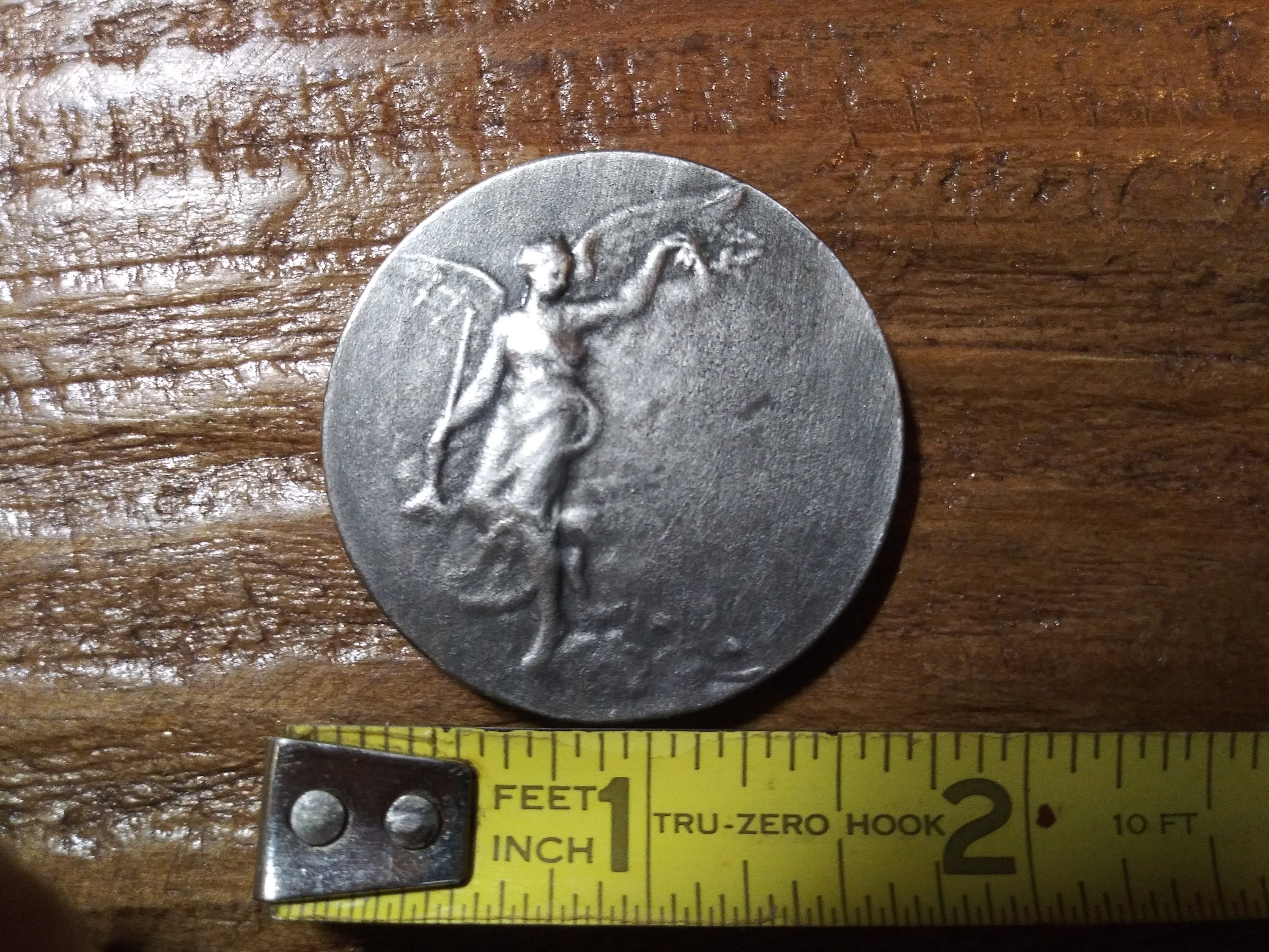 1900's French Art Nouveau Angel Coin - Etsy