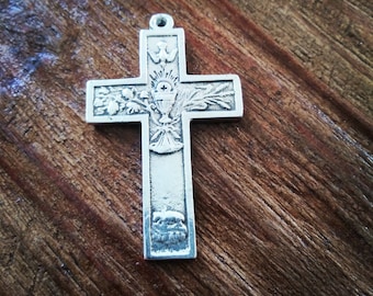 French Cross Pendant | Etsy