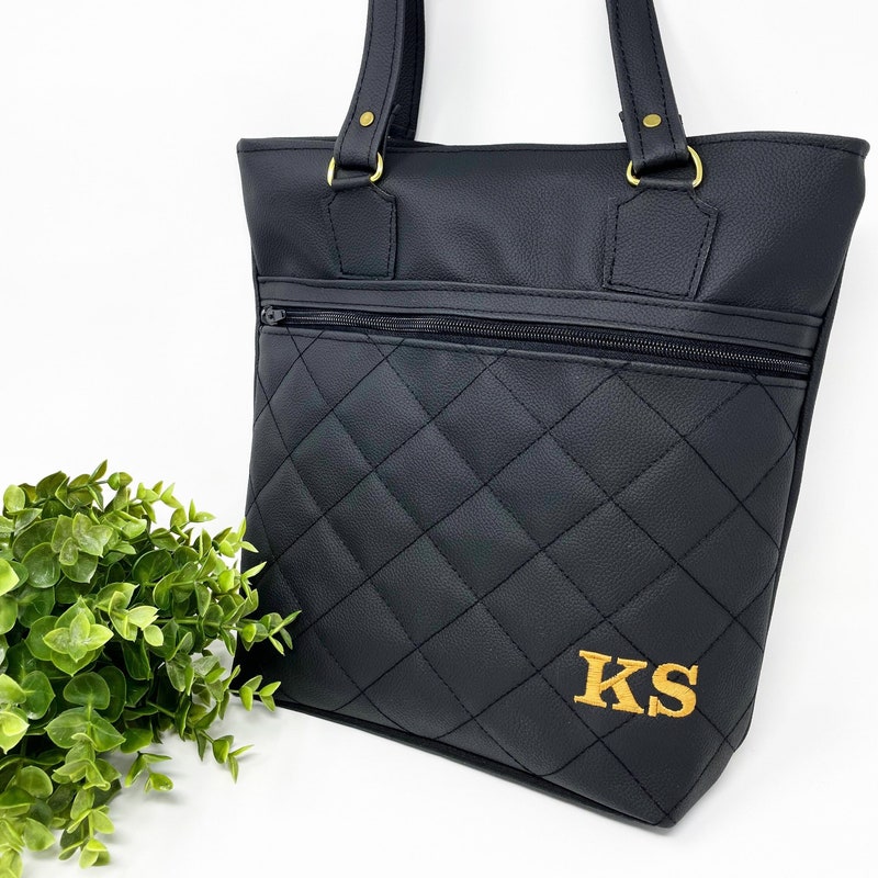 Monogram Tote Bag - Etsy
