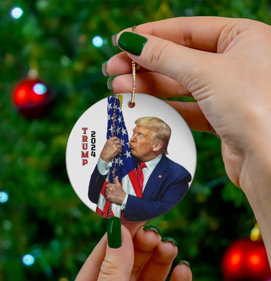 Donald Trump Christmas Ornament, Trump 2024 Ornament, MAGA Ornament ...