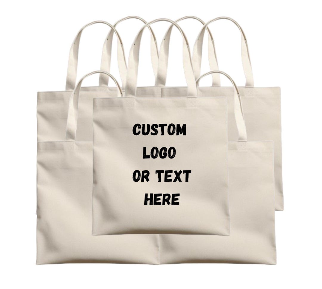 Custom Tote Bag With Logo in Bulk, Wholesale Promotional Bags, Logo or ...
