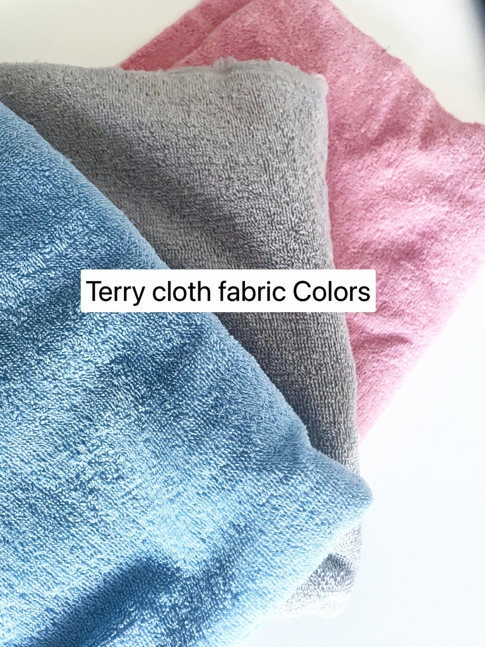 Terry Cloth Makeup Bag Terry Quilted Fabric Cosmetic Bag - Etsy