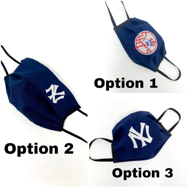 New York Yankees Face Mask - Etsy