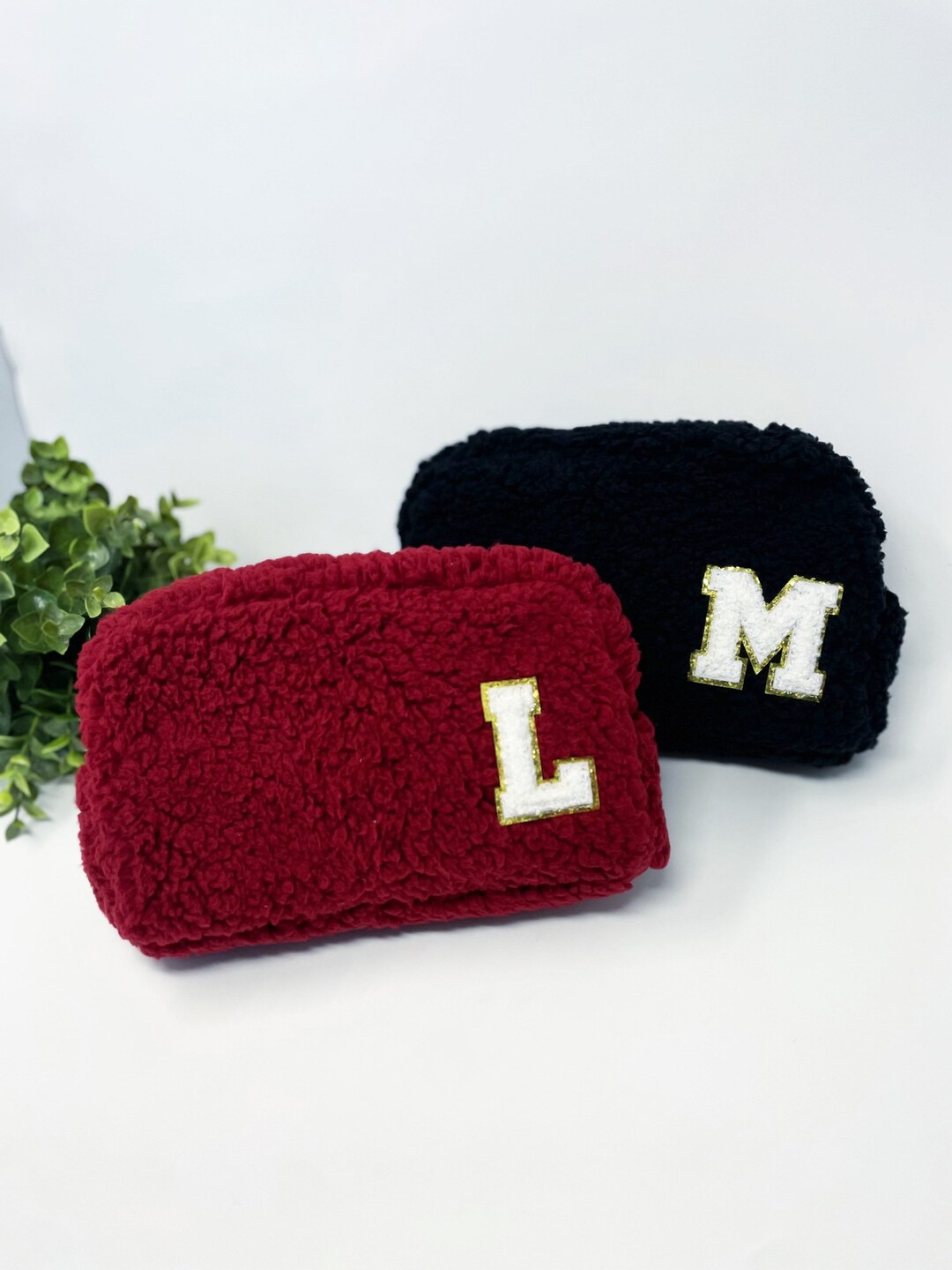Stoney Clover, Sherpa Makeup Bag, Terry Cloth Makeup Bag, Personalized ...