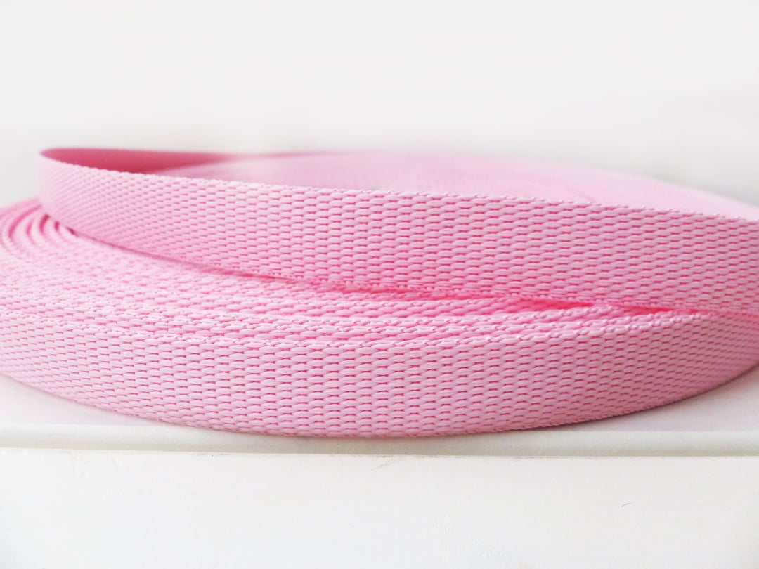 Baby Pink Polypropylene Webbing, Strapping Available in 16mm, 20mm ...