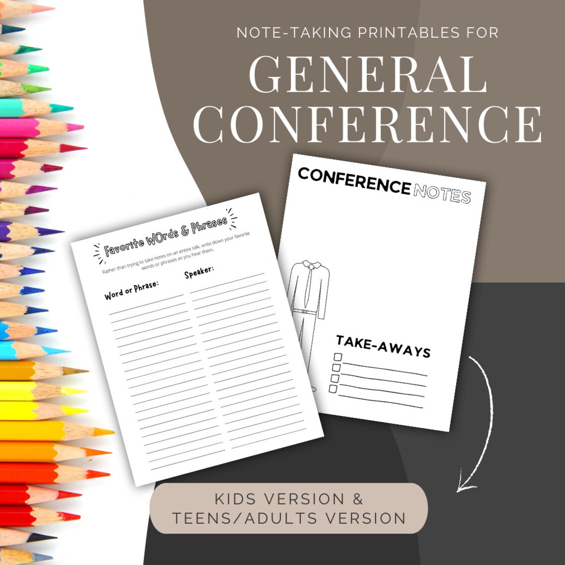General Conference Journal Printable! Use This General Conference ...