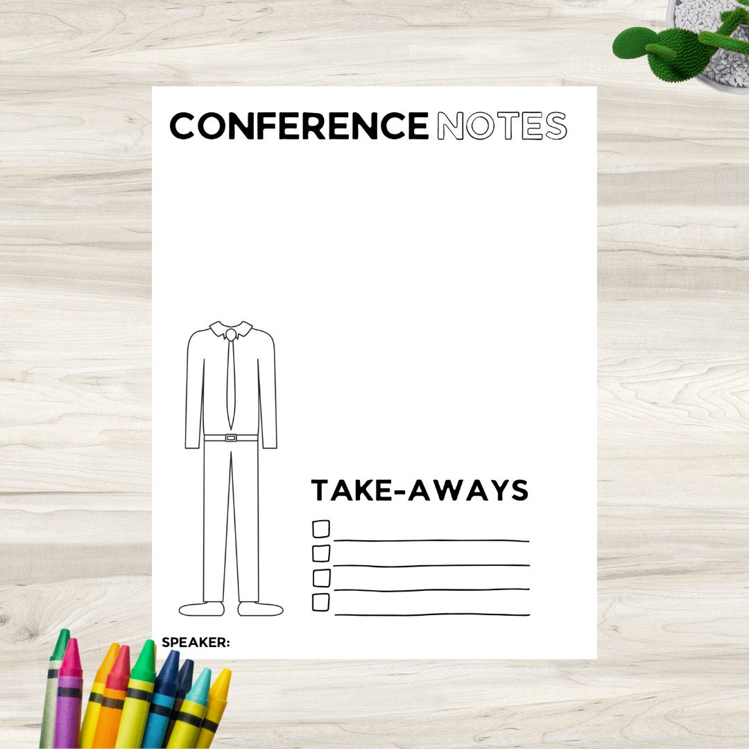 General Conference Journal Printable! Use This General Conference ...