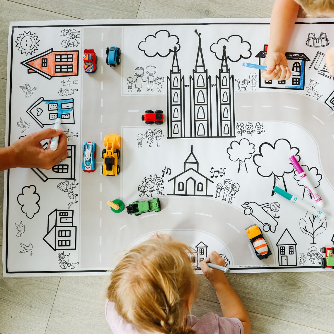 LDS General Conference Packet Coloring Bundle for Kids April - Etsy