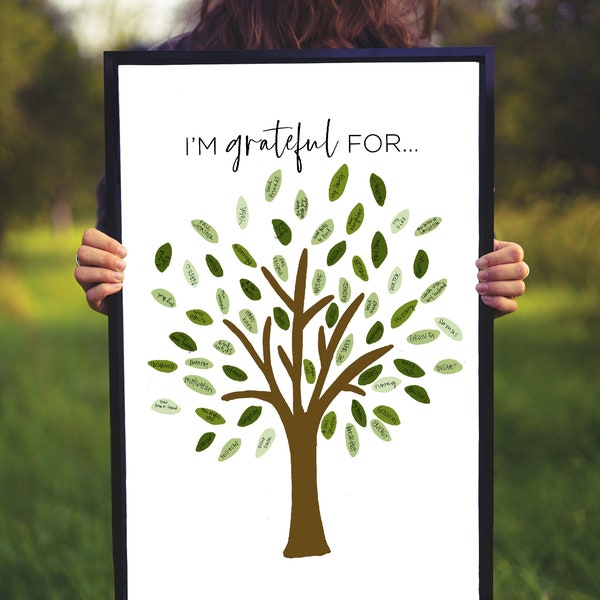 Gratitude Print - Etsy