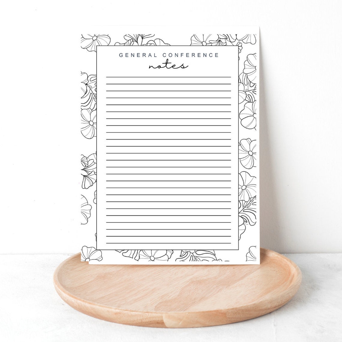 General Conference Packet 2023 General Conference Note Taking Printable ...