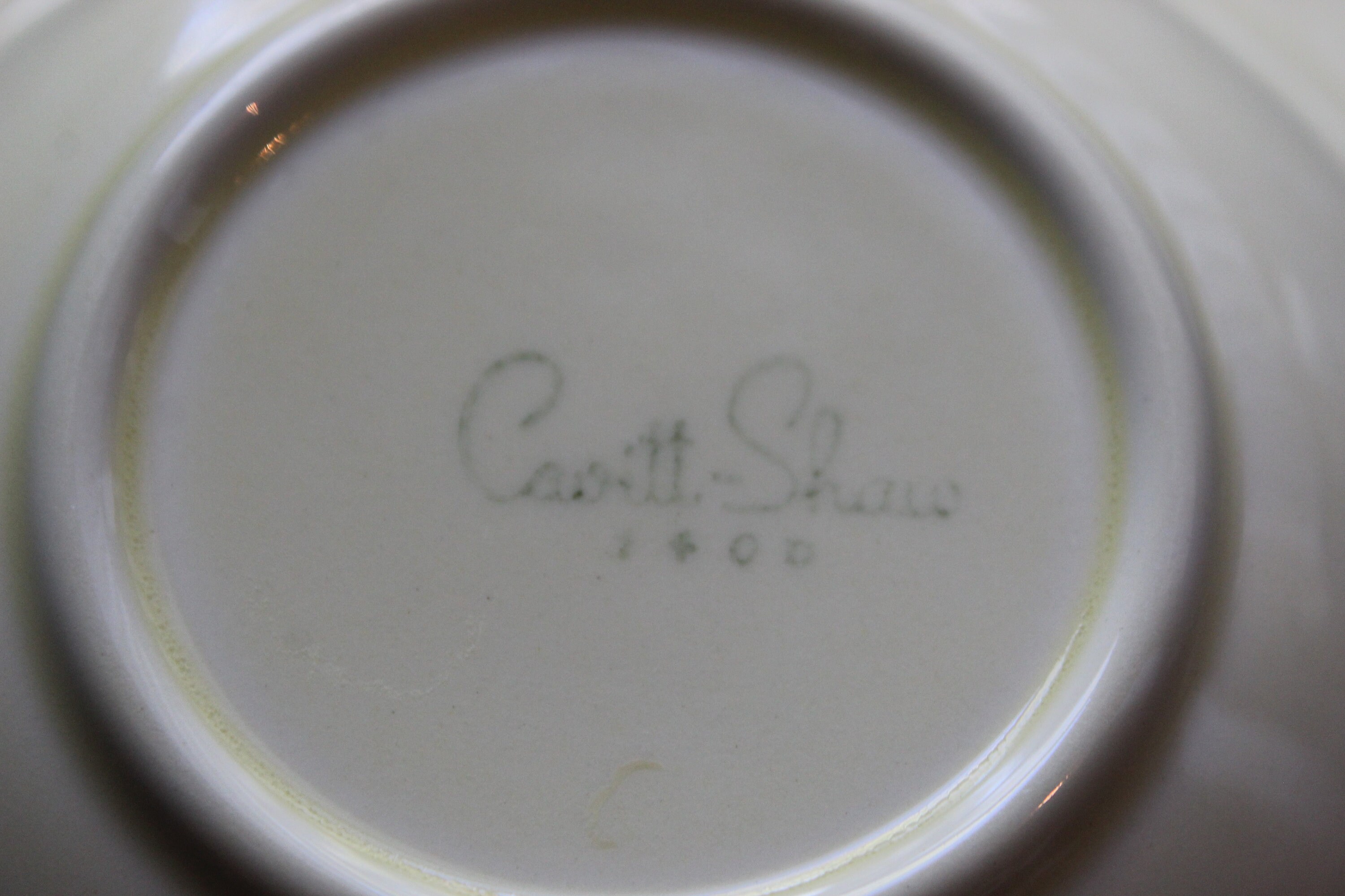 Vintage 1940s Indian Corn Pattern WS George Cavitt-shaw Rim Soup Bowls ...