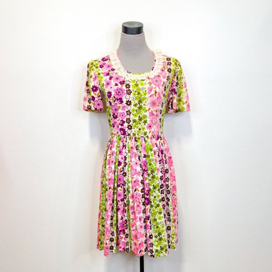 Flower Power Midi Dress - Etsy
