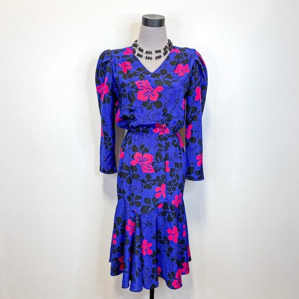 Blue Disco Dress - Etsy