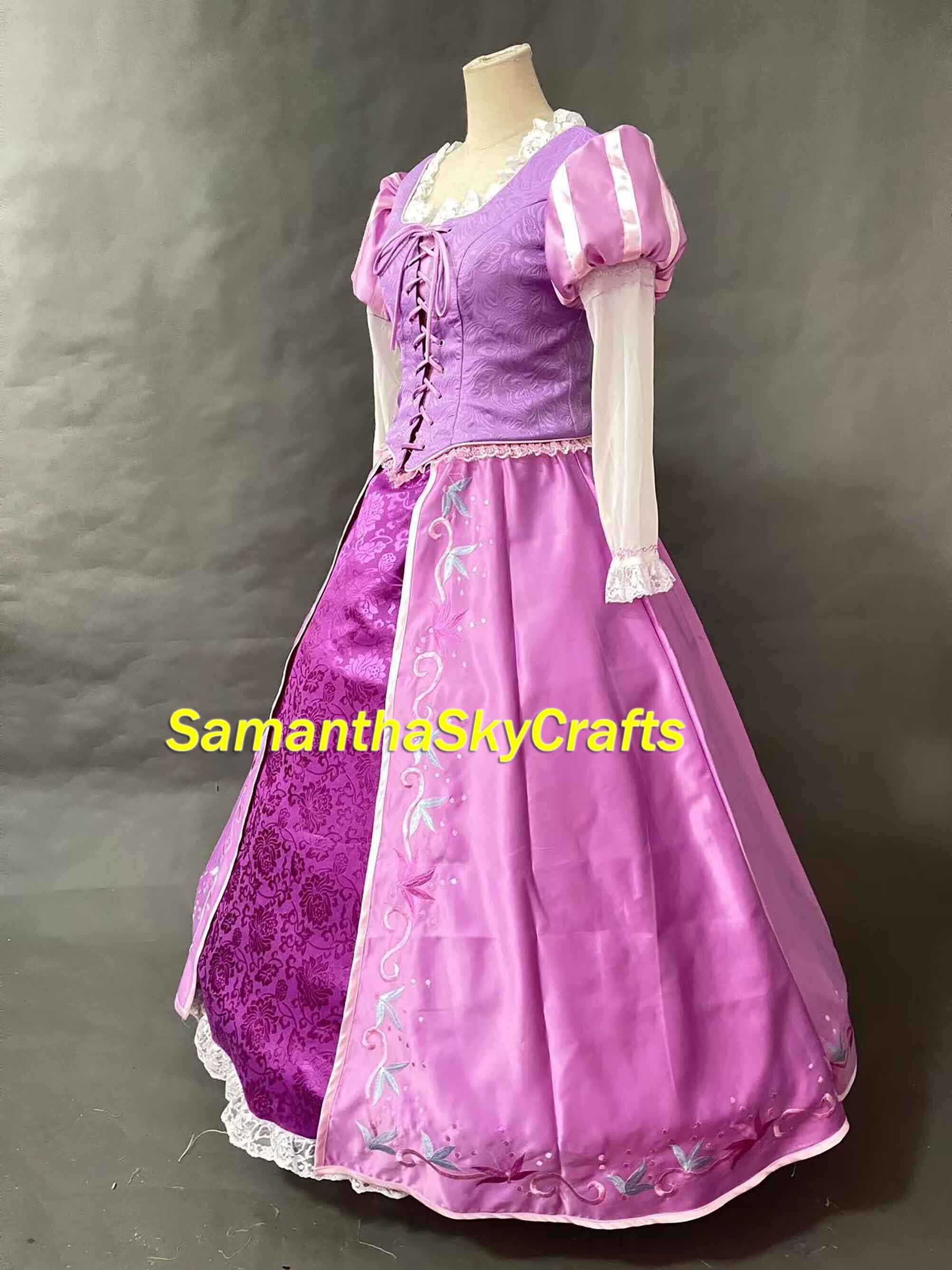 Tangled Rapunzel Adult Outfit Tangled Princess Dress Rapunzel - Etsy