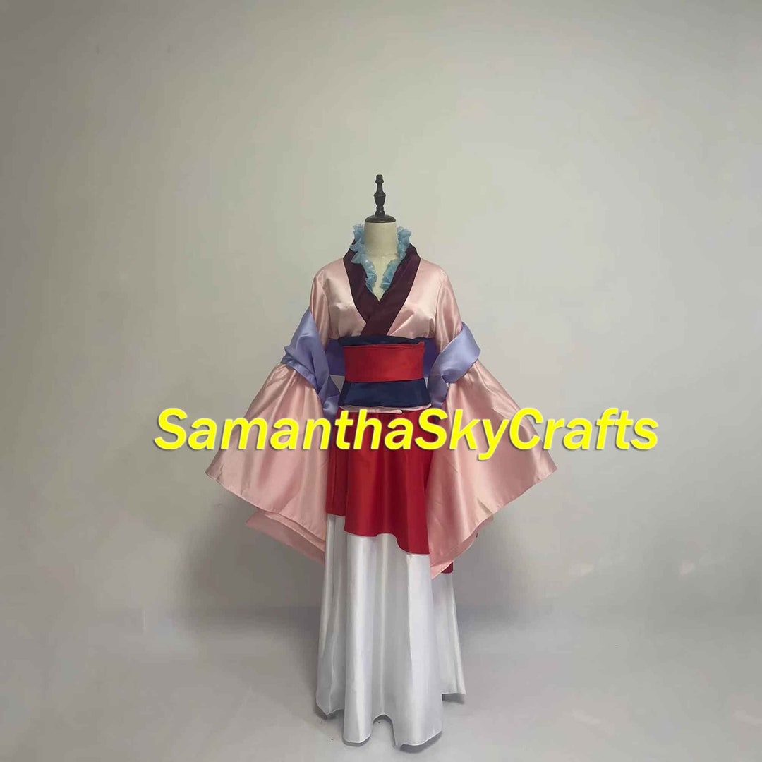 Hua Mulan Princess Dress, Hua Mulan Cosplay Costume, Hua Mulan Dress ...