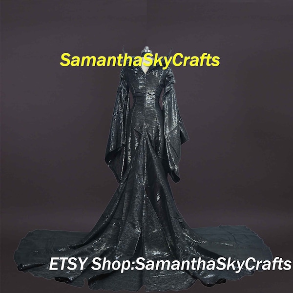 Maleficent Costume - Etsy