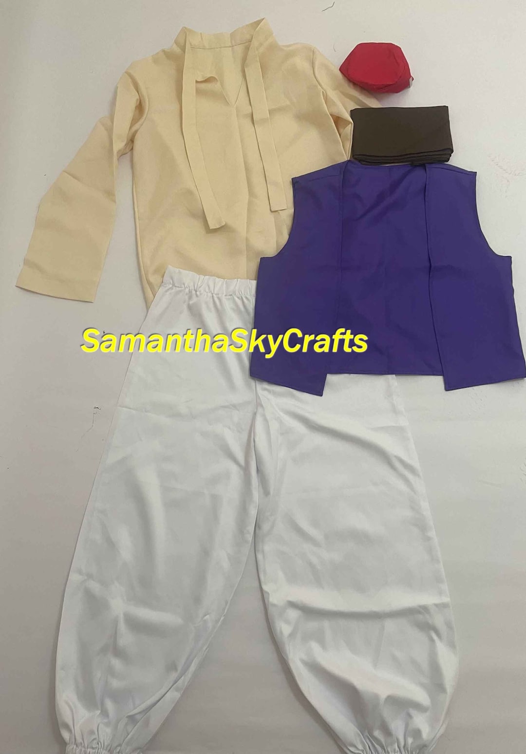 Aladdin and His Lamp Aladdin Adult Man Boys Cosplay Costumes - Etsy