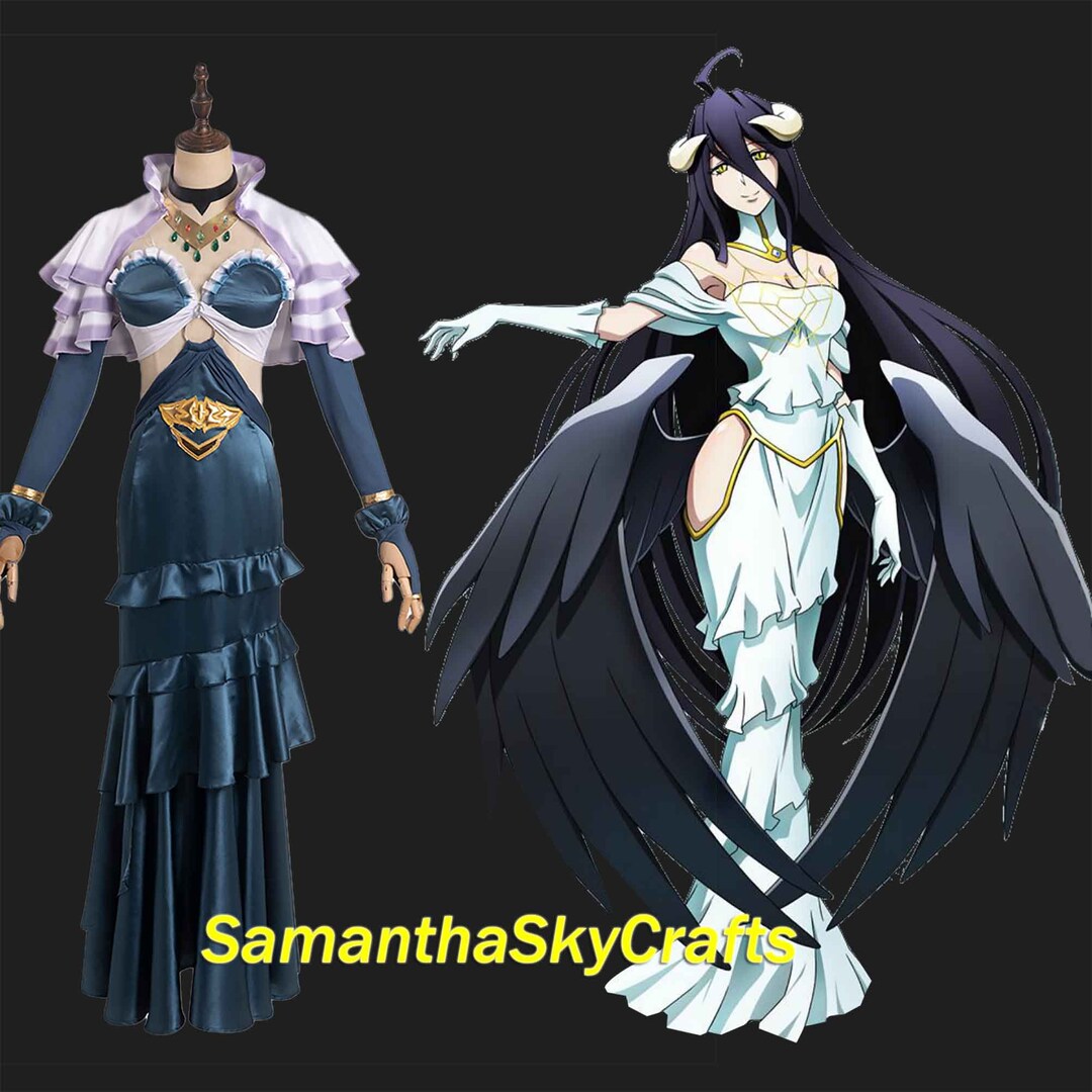 Overlord Season 4 Girls Adult Outfit Overlord Albedo Dress - Etsy