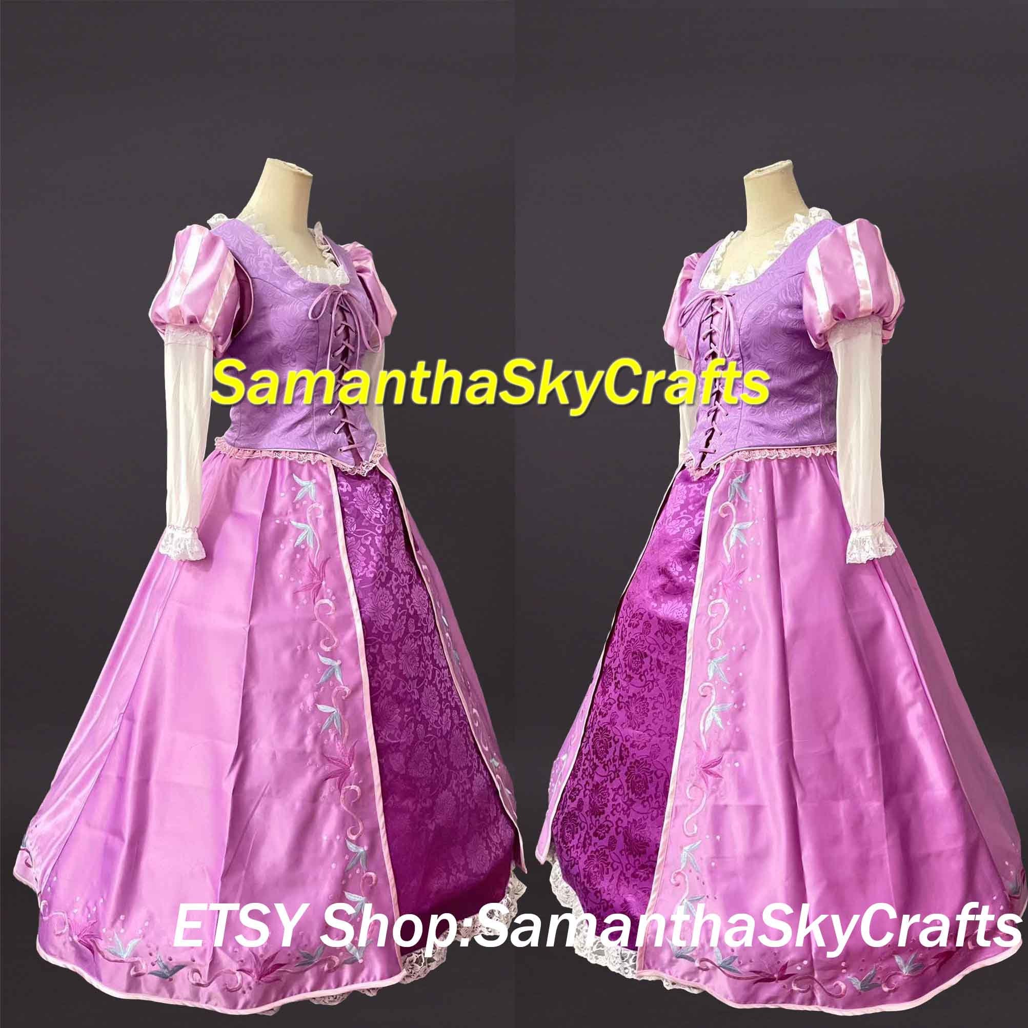 Tangled Rapunzel Adult Outfit Tangled Princess Dress Rapunzel - Etsy