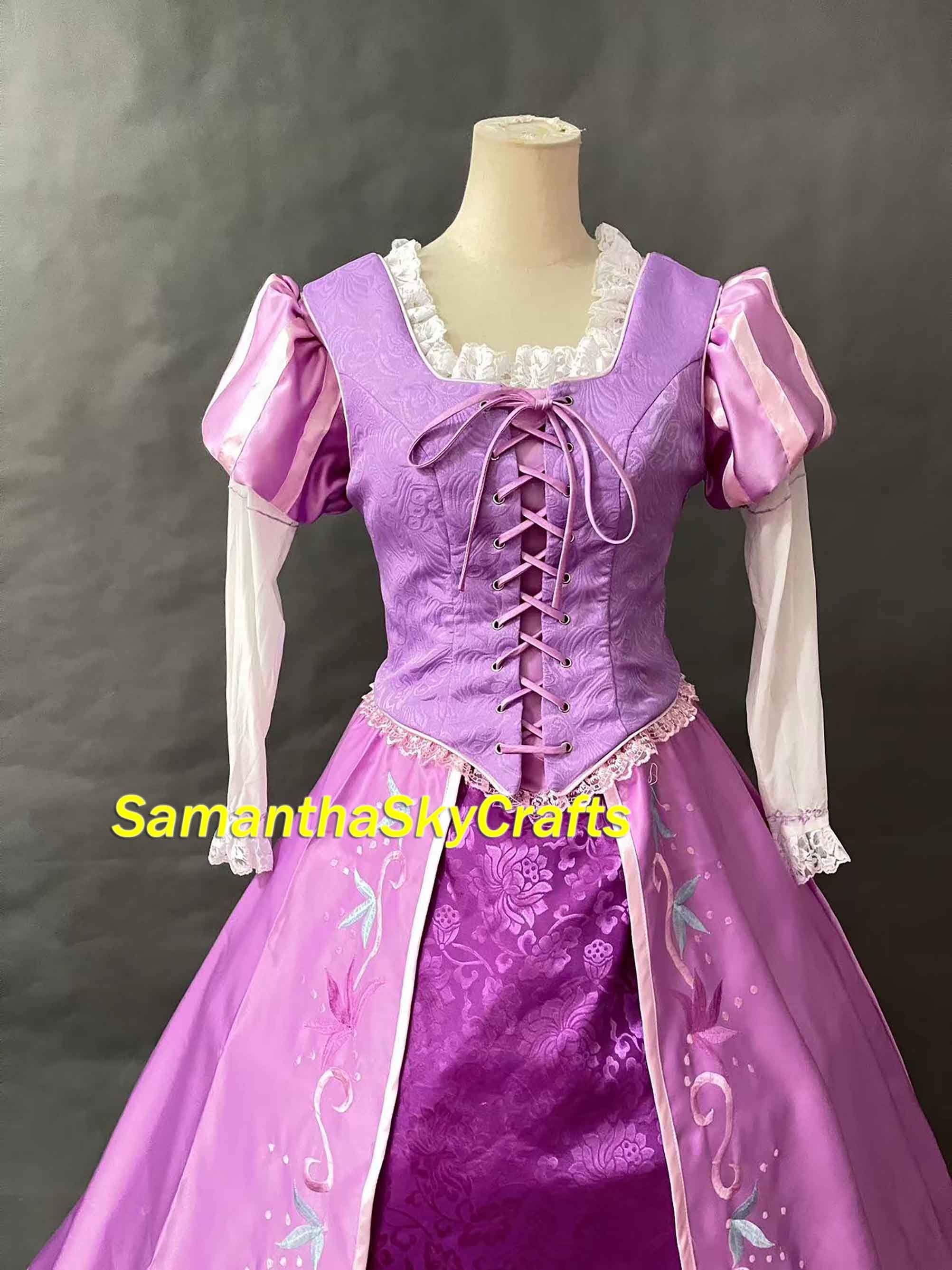 Tangled Rapunzel Adult Outfit Tangled Princess Dress Rapunzel - Etsy