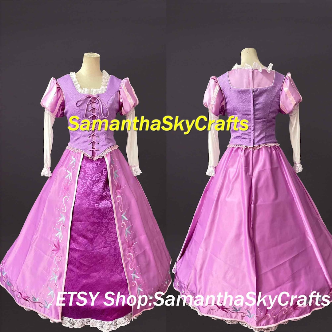 Tangled Rapunzel Adult Outfit Tangled Princess Dress Rapunzel - Etsy