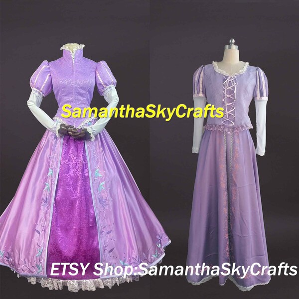 Rapunzel Cosplay Costume Adult - Etsy