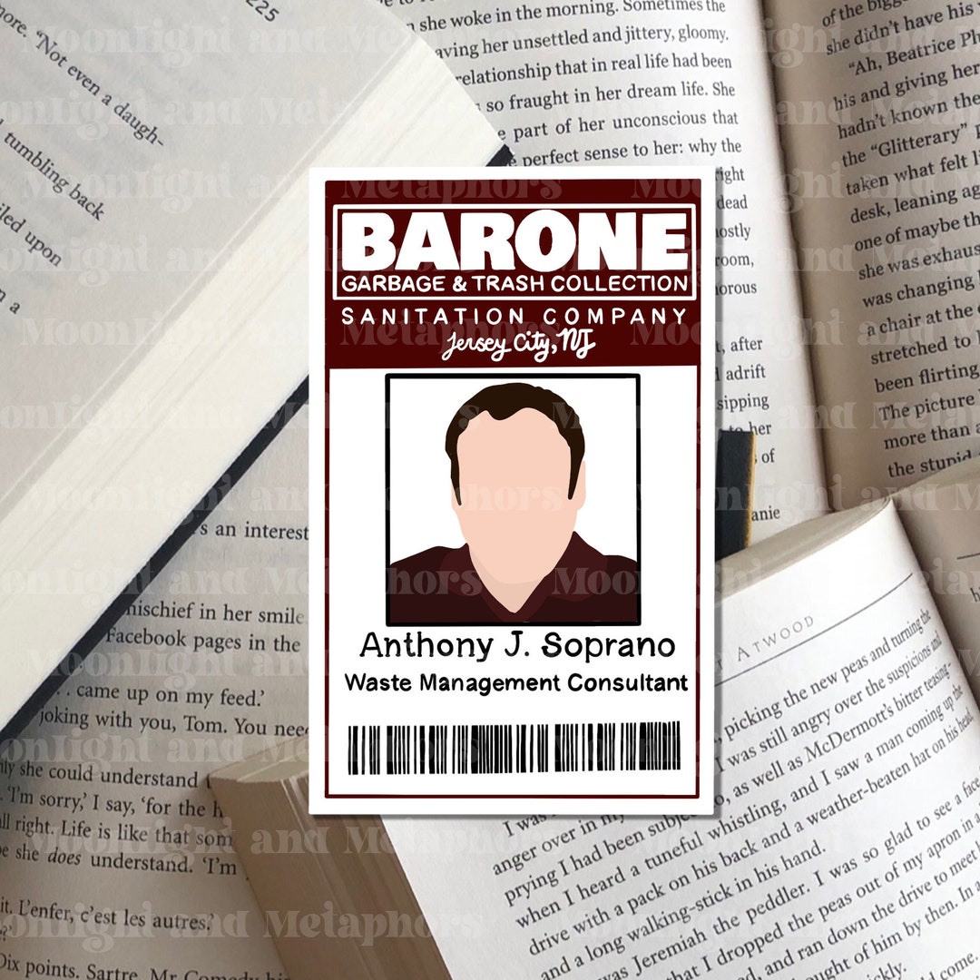 Barone Sanitation | the Sopranos Sticker - Etsy