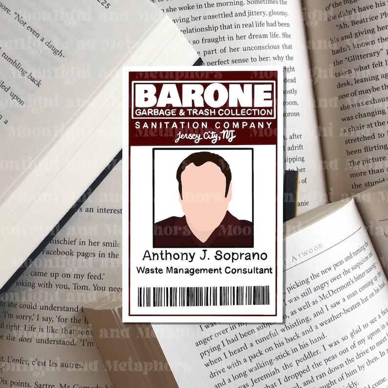 Barone Sanitation | the Sopranos Sticker - Etsy