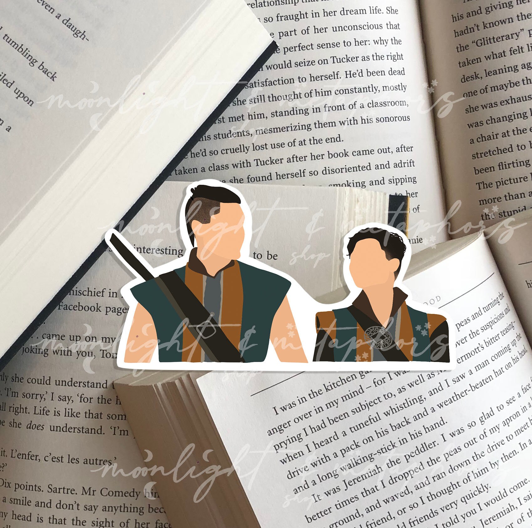 Tolya and Tamar Shadow & Bone Grishaverse Sticker - Etsy Canada