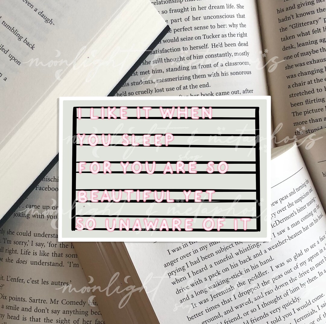 I Like It When You Sleep Neon Sign Sicker - Etsy