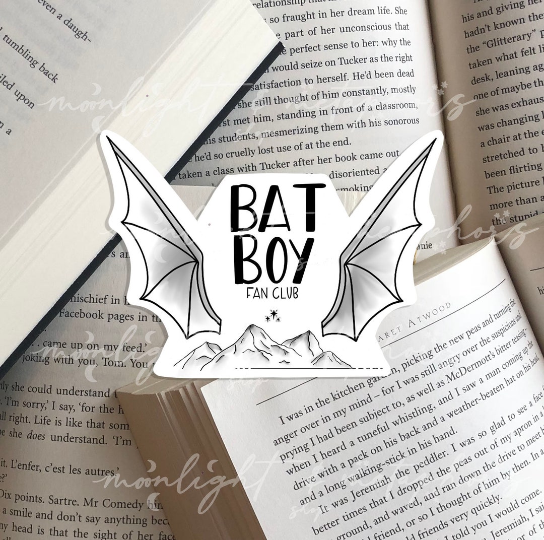 Bat Boy Fan Club | ACOTAR Sticker - Etsy