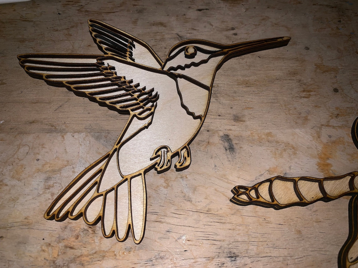 Hummingbird Laser / Vinyl Cutter File - Etsy