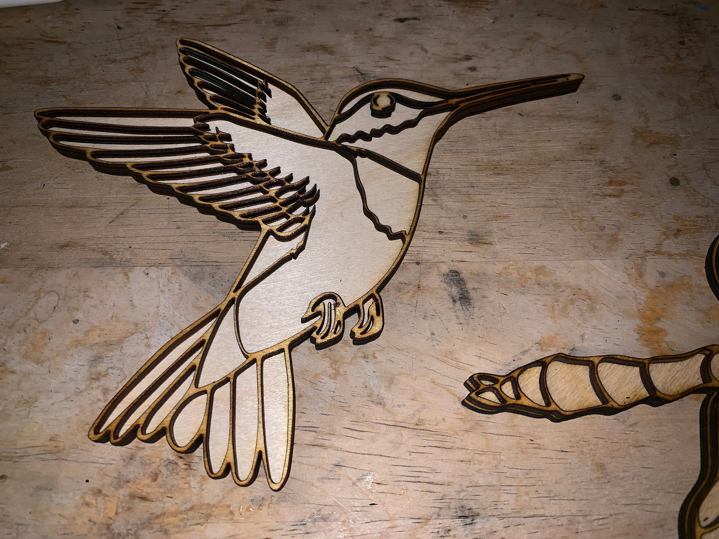 Hummingbird Laser / Vinyl Cutter File - Etsy