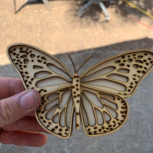 Multilayered Butterfly Laser Vinyl Cutter Files - Etsy