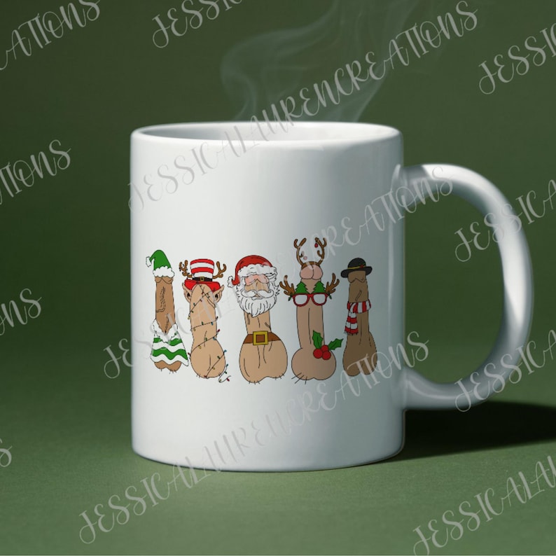 Funny Inappropriate Christmas PNG Clipart, 17 Designs (instant Download ...
