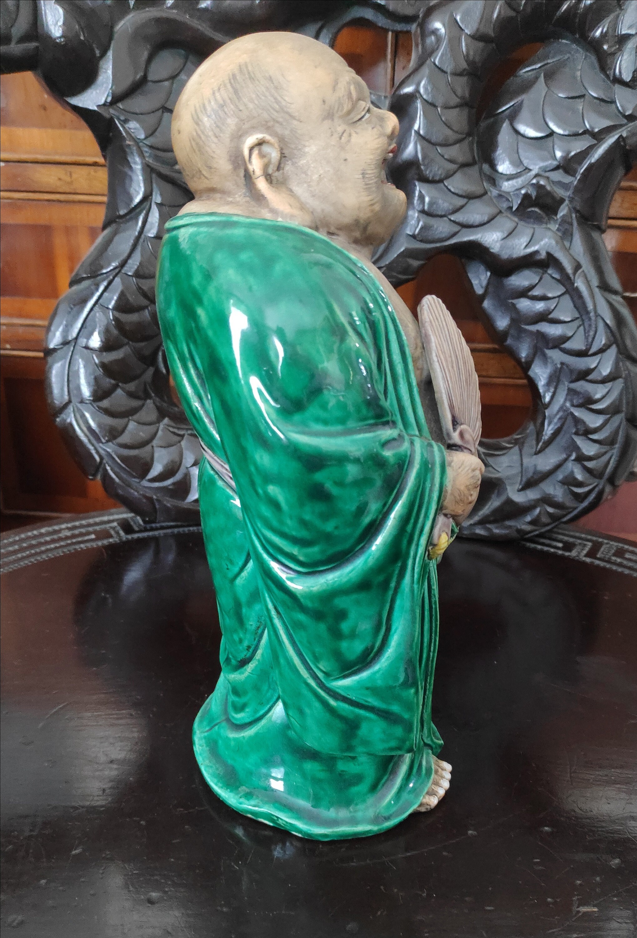 A Late 19th Century Japanese Kutani Figure of Hotei - Etsy