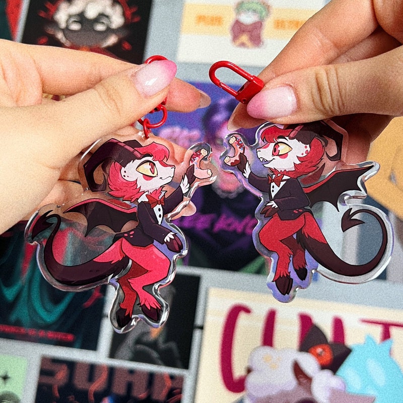 Dandy World Keychain - Etsy