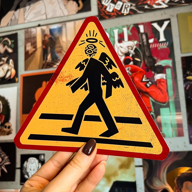 Scp Warning Signs - Etsy
