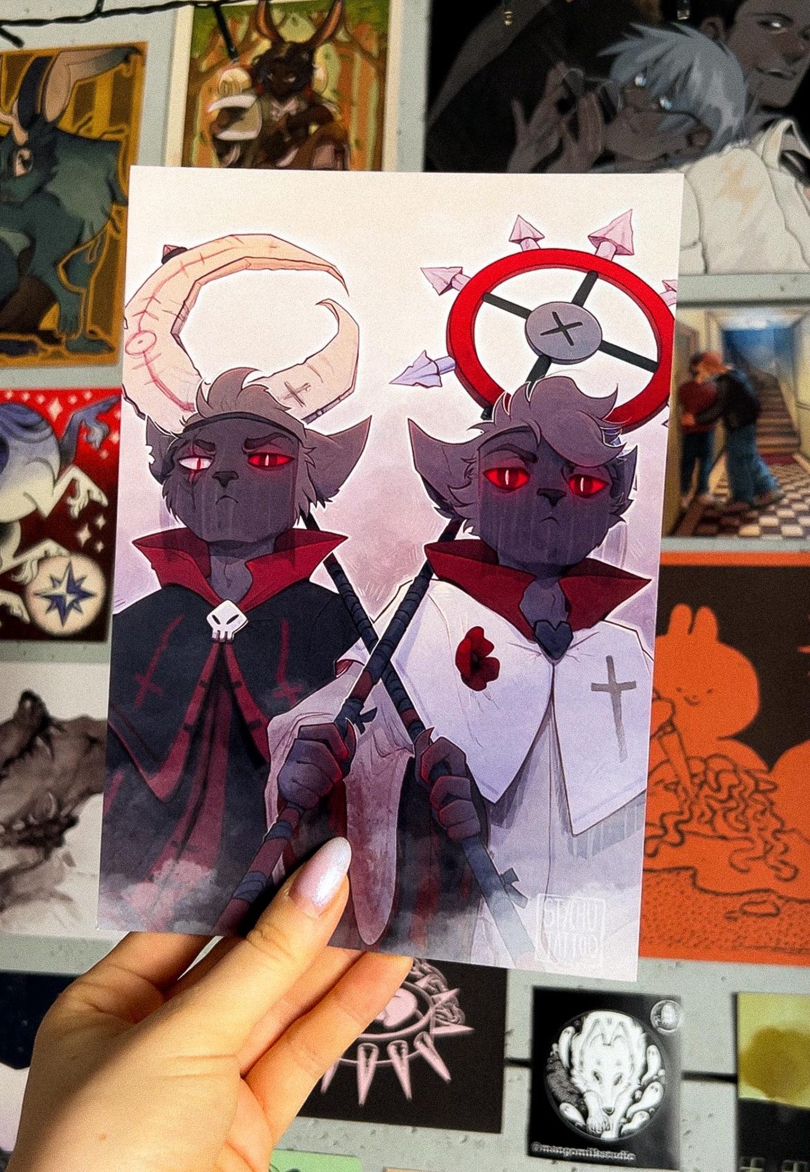Aym and Baal Print - Cult of the Lamb | the One Who Waits - Narinder ...