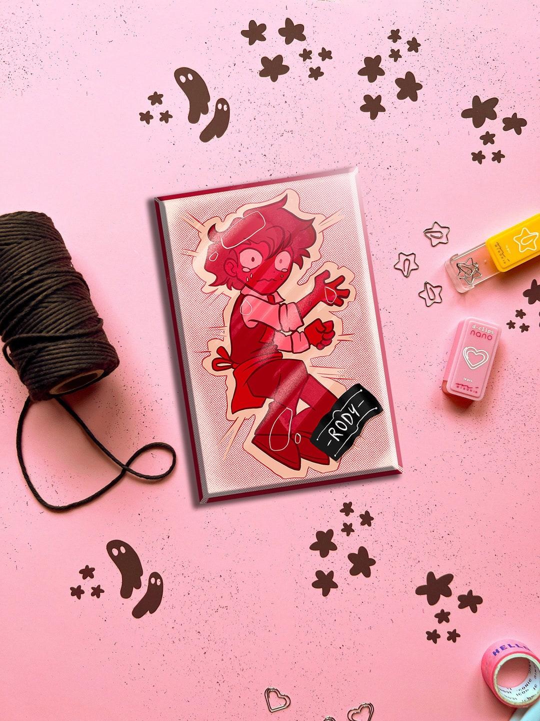 Packed up Rody - Button | Dead Plate - Rody Lamoree - Vincent ...