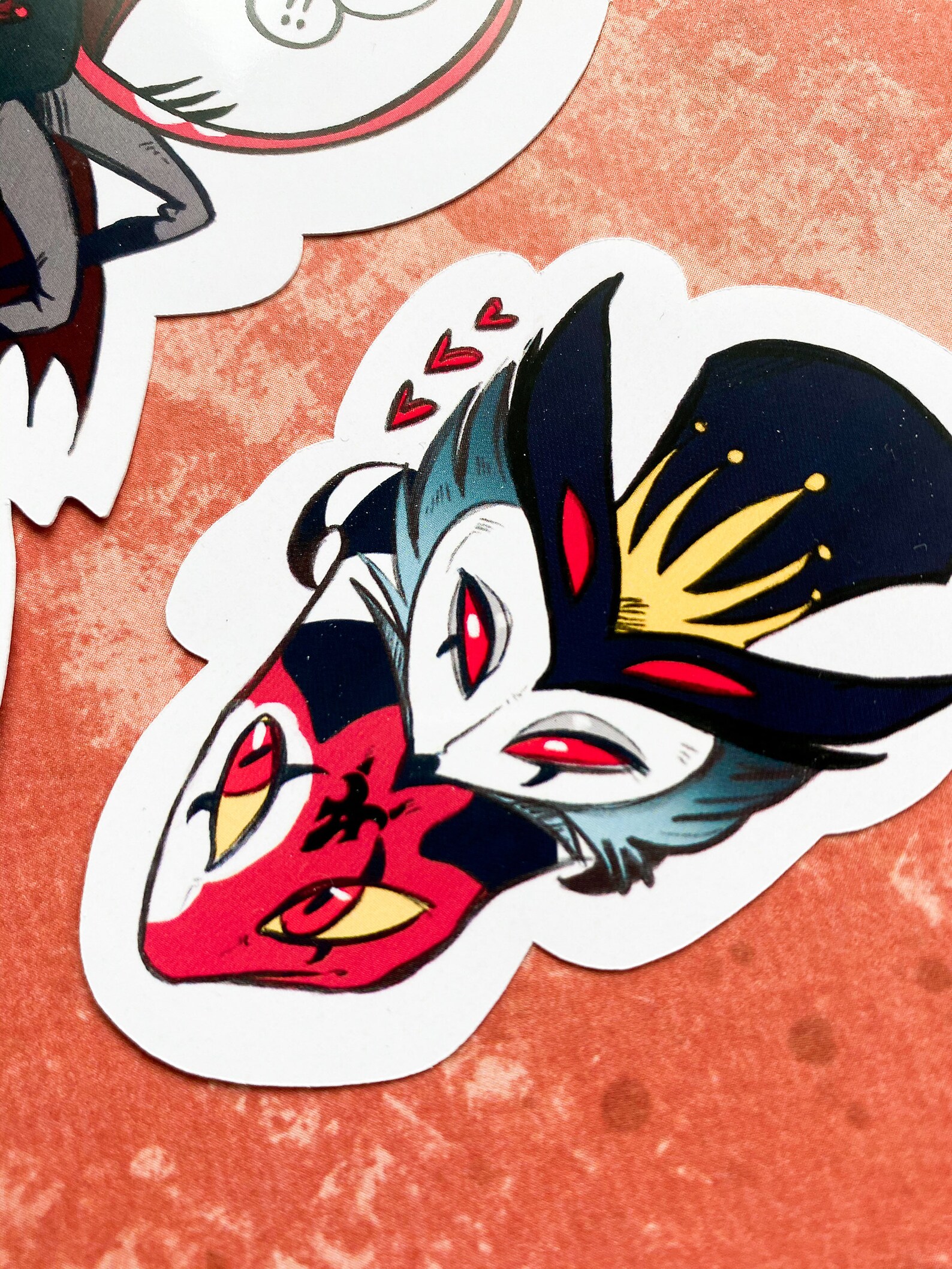 Blitzo X Stolas Stickers Sticker Stolitz Helluva Boss - Etsy