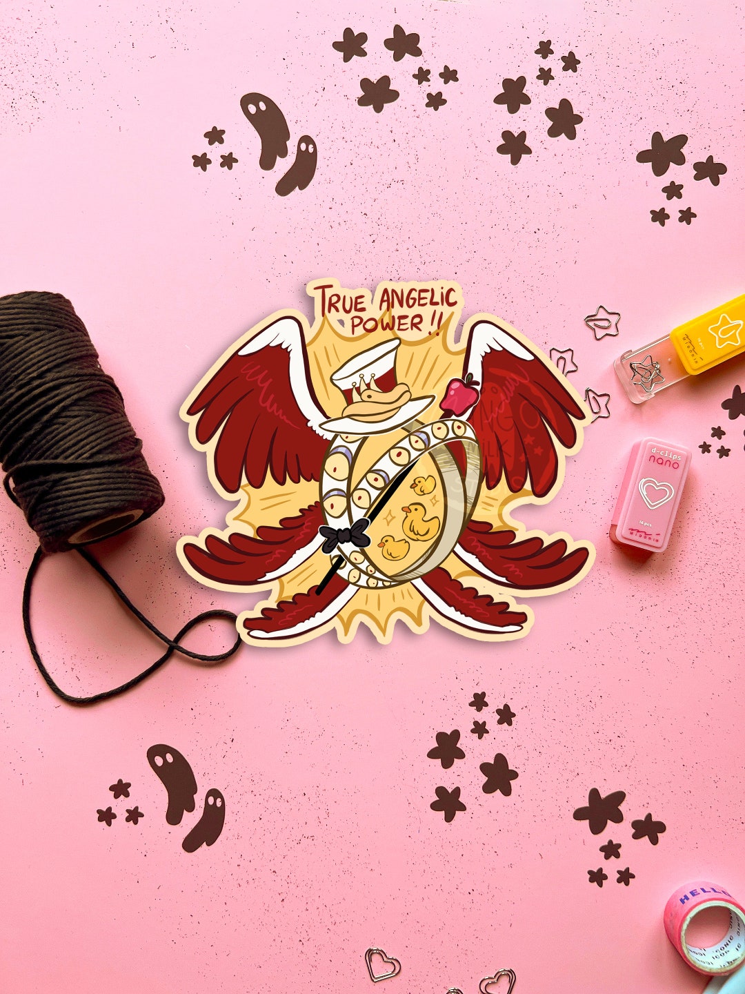 True Angelic Power Lucifer Vinyl Sticker Lucifer Morningstar Biblical ...