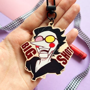 Deltarune Wooden Keychains Susie Ralsei Kris Spamton Big Shot Undertale ...