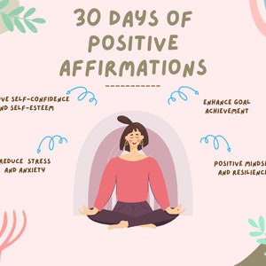 30 Days of Positive Affirmation Kit: Transform Your Mindset and Achieve ...