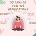 30 Days of Positive Affirmation Kit: Transform Your Mindset and Achieve ...