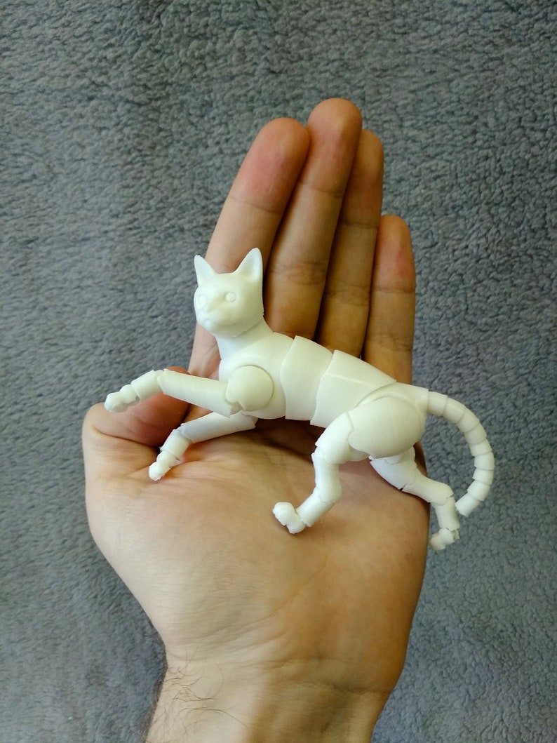 BJD cat Khao Manee Articulated doll | Etsy