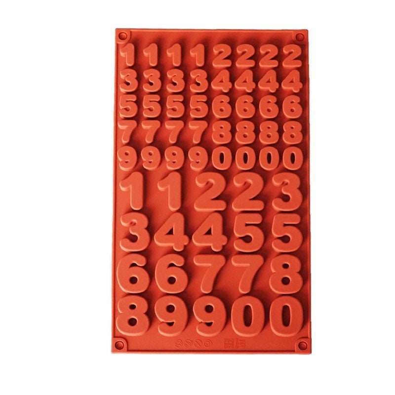 Chocolate Number Mould - Etsy
