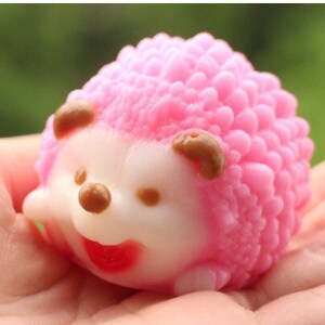 3D Hedgehog Silicone Mold - 1 Cavities - Hedgehog Soap Mold Animals ...