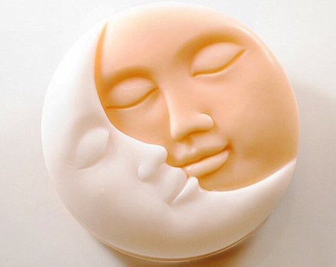 Sun and Moon Double Face Silicone Mold 1 Cavities Face Silicone Molds ...