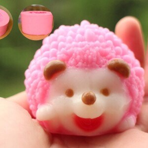 3D Hedgehog Silicone Mold - 1 Cavities - Hedgehog Soap Mold Animals ...